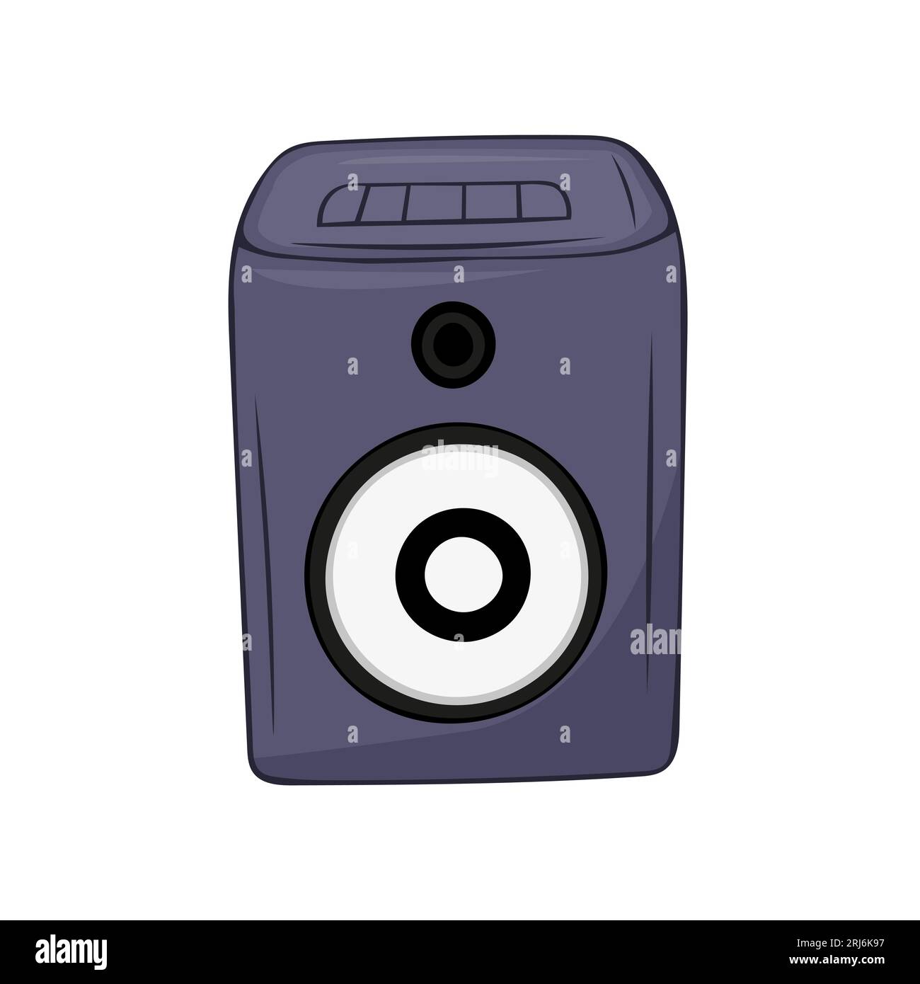 Speaker cartoon hi-res stock photography and images - Alamy