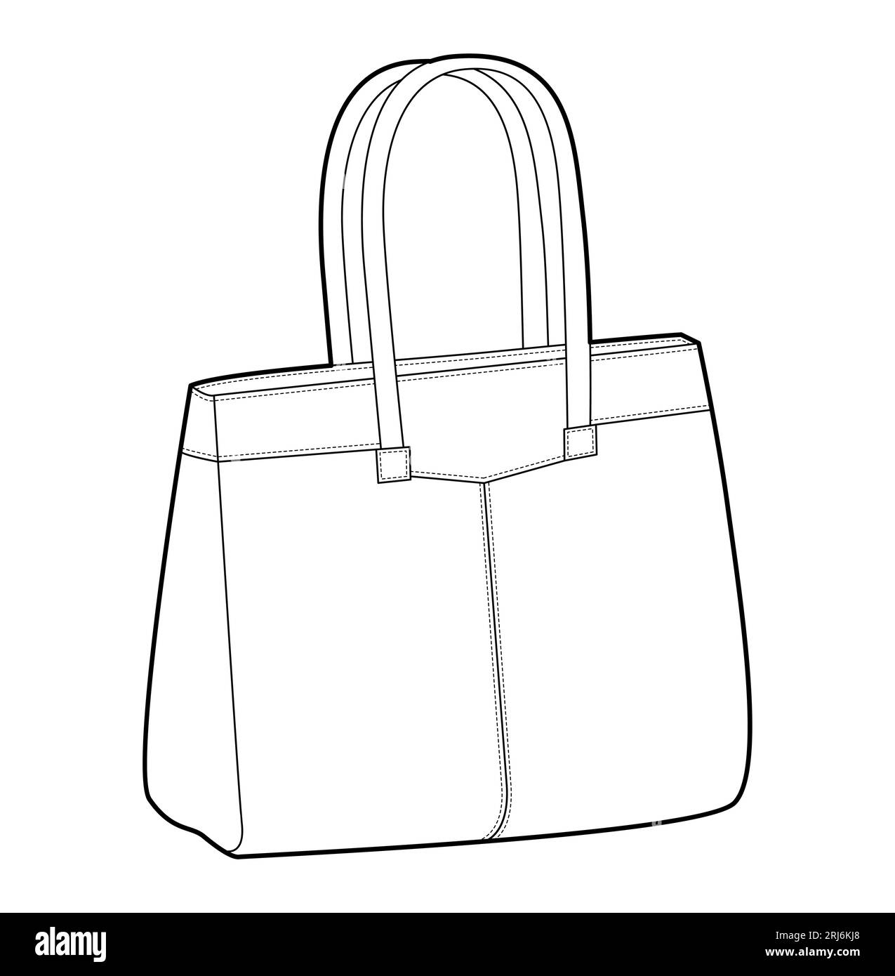 Women tote Stock Vector Images - Alamy