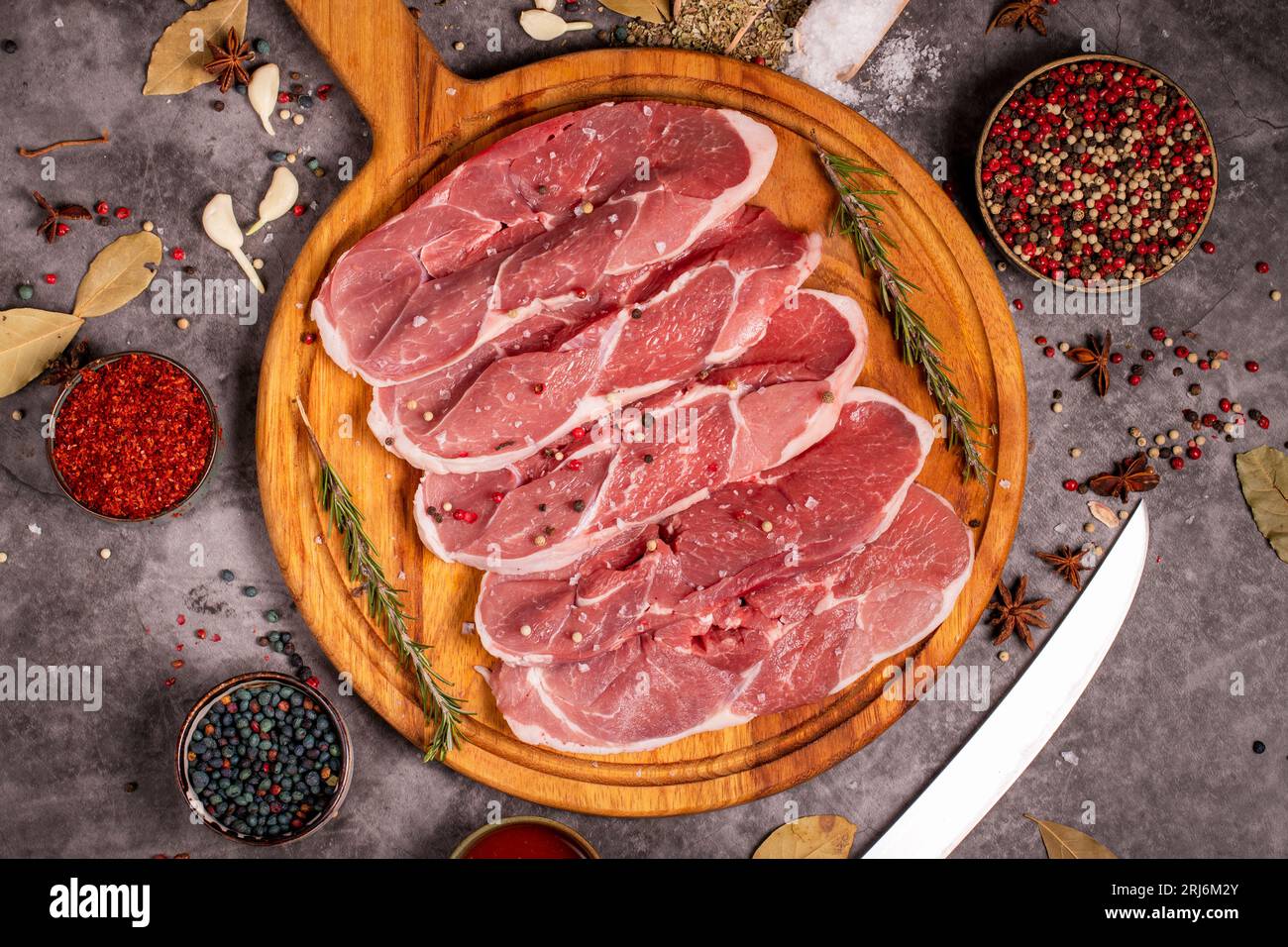 Thigh of beef hi-res stock photography and images - Alamy