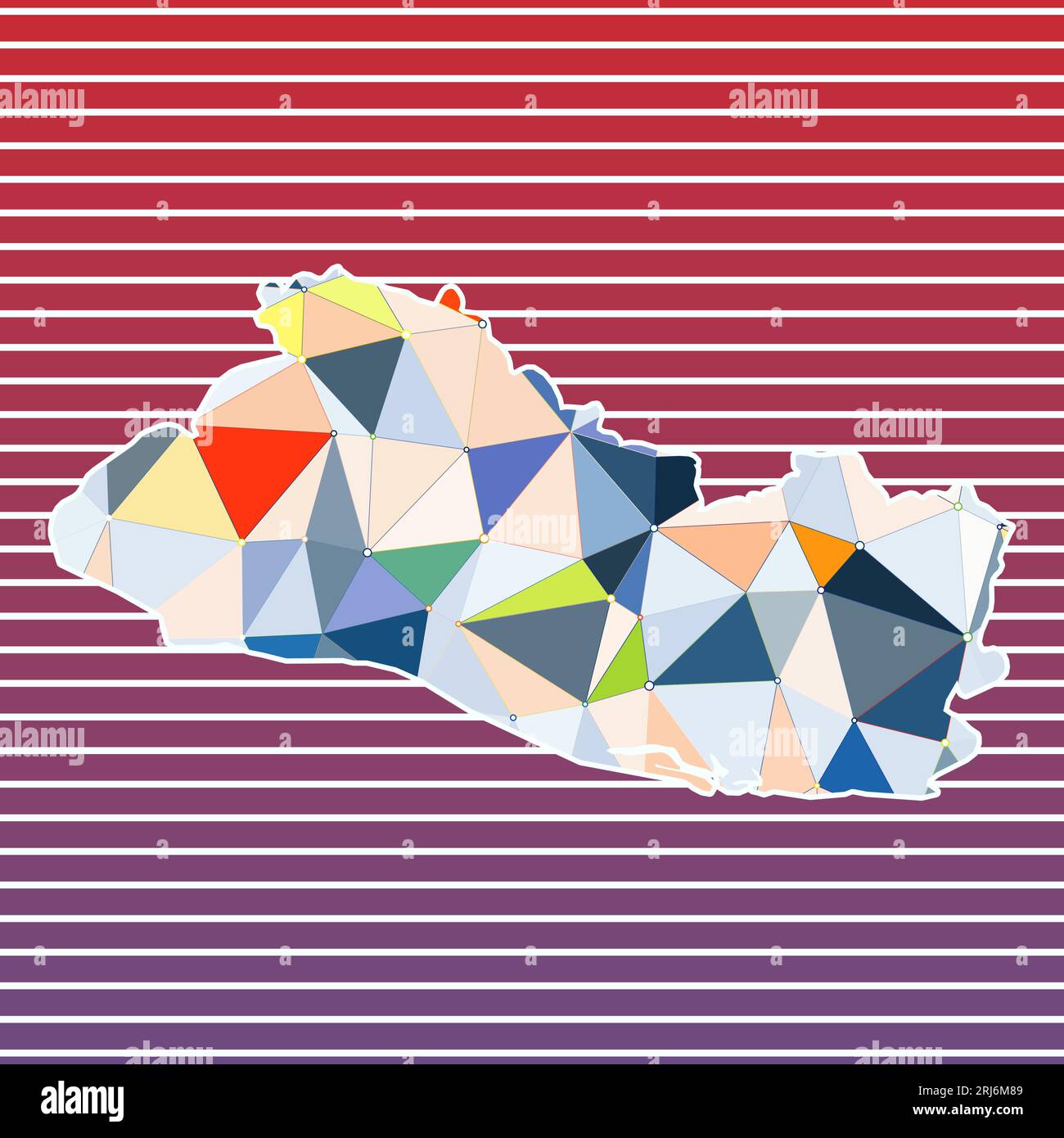 Republic of El Salvador vector illustration. Republic of El Salvador ...