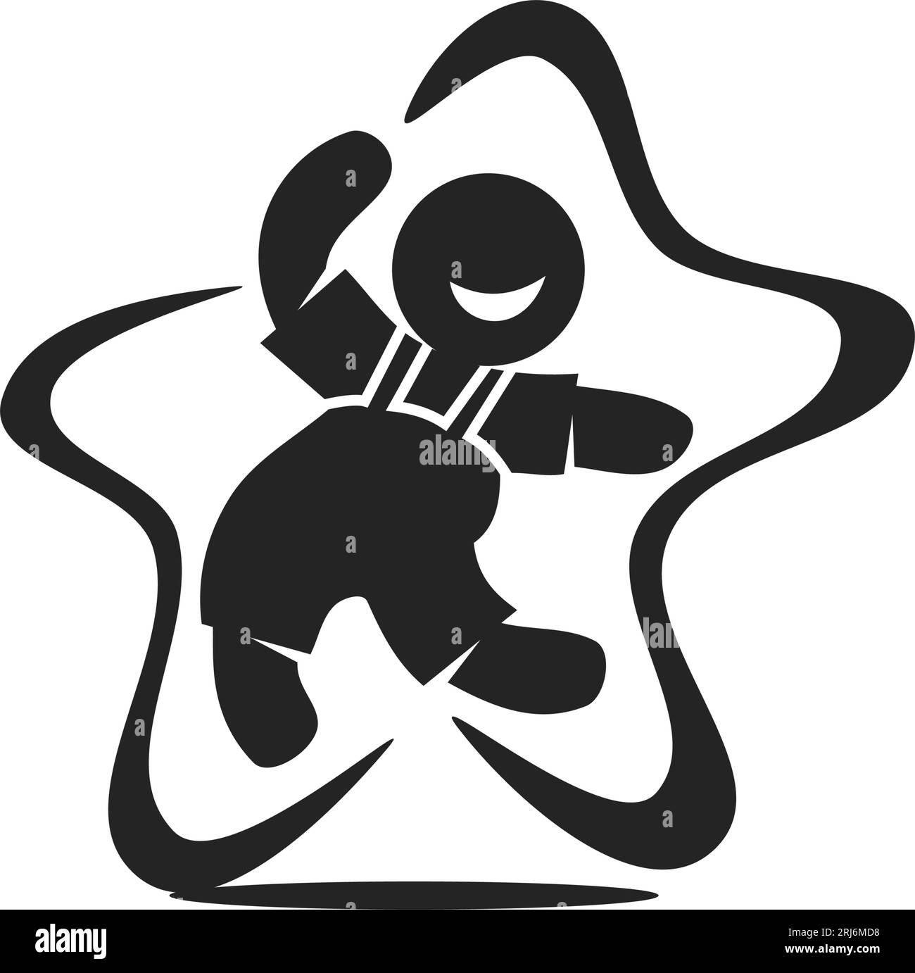 Kid logo template Isolated. Brand Identity. Icon Abstract Vector ...