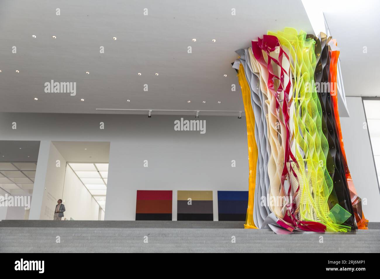 Olaf Metzel art in Pinakotheke der Moderne in Munich Stock Photo - Alamy