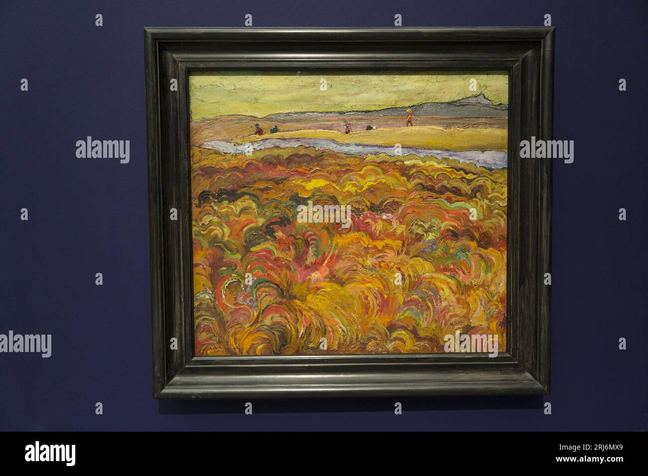 Carl Lohse art in Pinakotheke der Moderne in Munich Stock Photo - Alamy