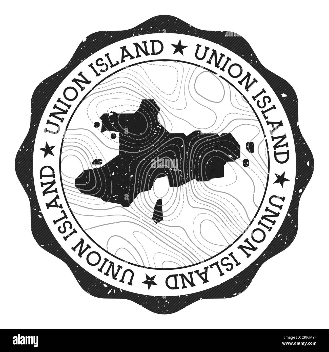 Caribbean exploration illustration Black and White Stock Photos ...