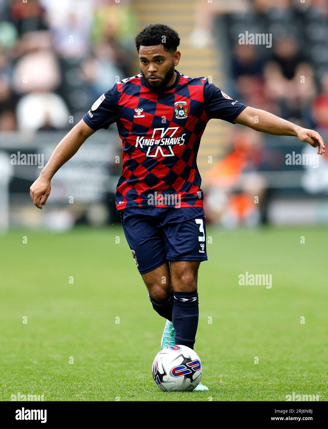 Coventry City's Jay Dasilva in action during the Sky Bet Championship ...