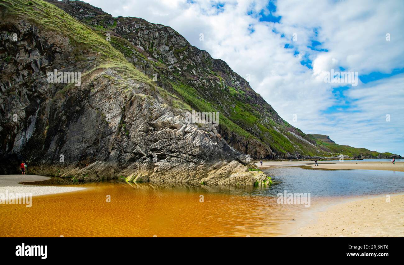 Maghera Caves Beach, Ardara, County Donegal, Ireland Stock Photo - Alamy