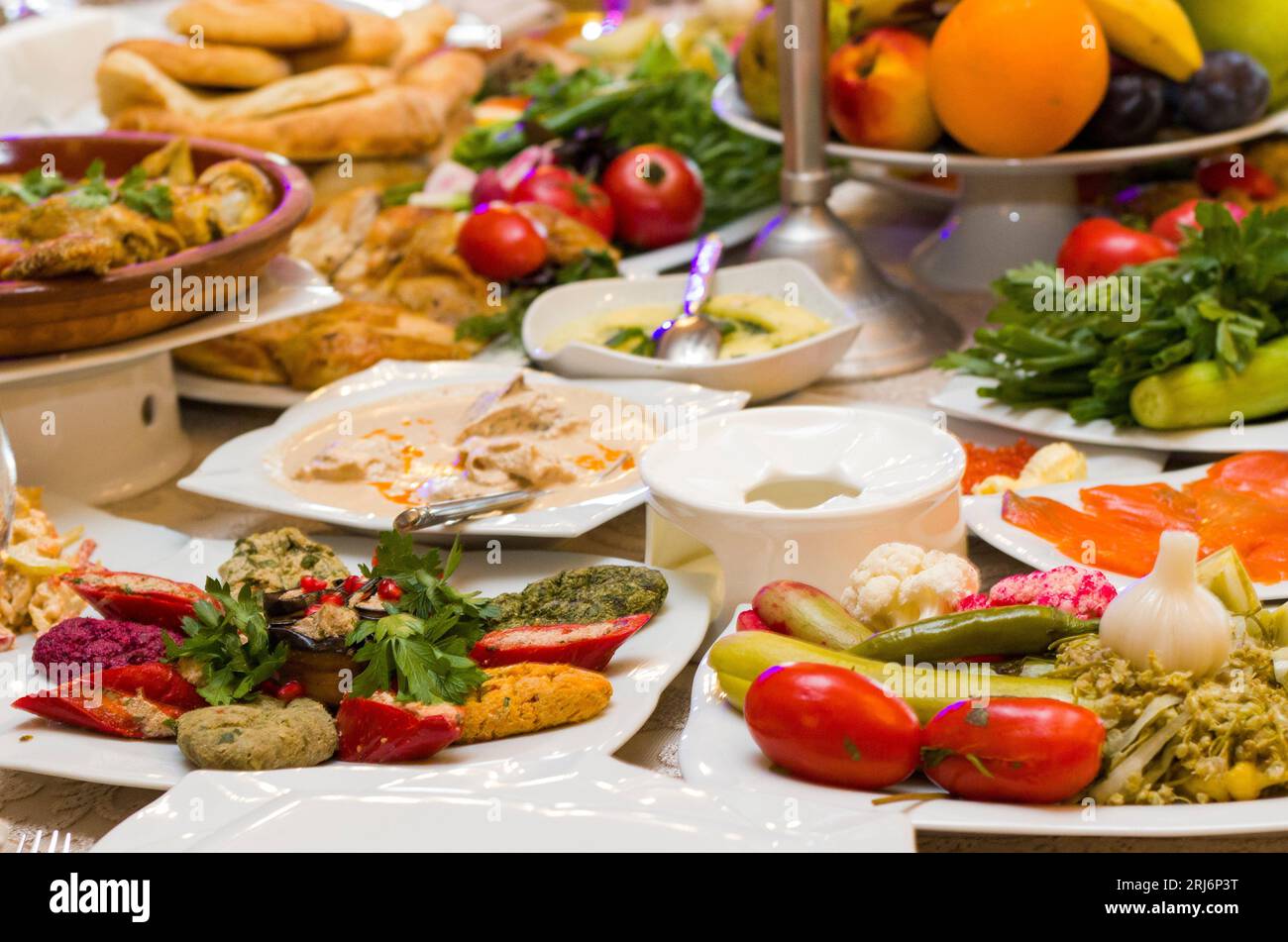 Traditional georgian feast hi-res stock photography and images - Alamy