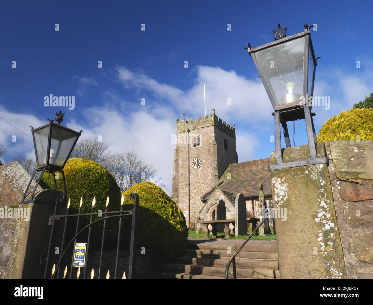 St Bartholomew's church, Chipping, Lancashire, in the Forest of Bowland ...