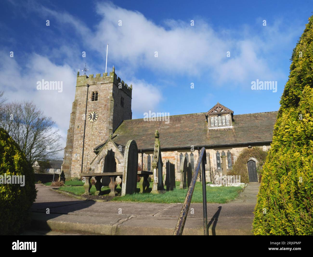 St Bartholomew's church, Chipping, Lancashire, in the Forest of Bowland ...