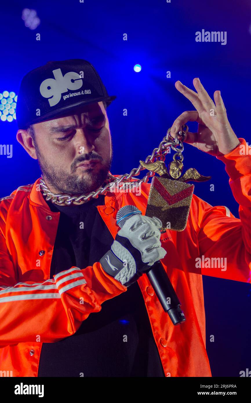 Camp Bestival, Weston Park, Shropshire, UK. 20th Aug, 2023. Goldie ...