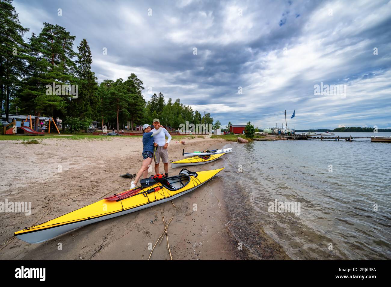 Foldable kayak hi-res stock photography and images - Alamy