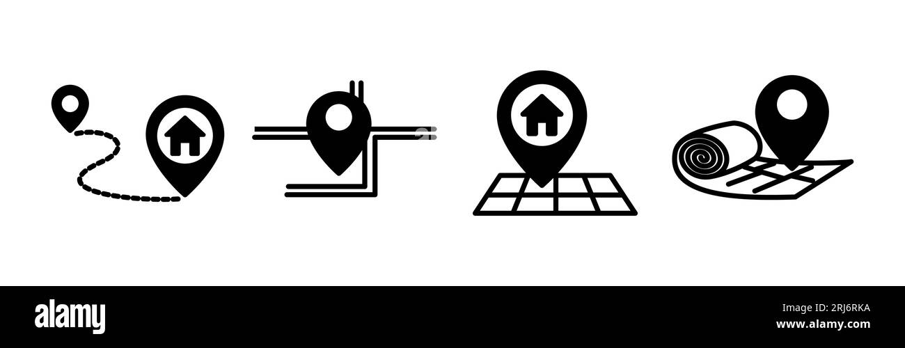 Address icon vector. location icon. address symbol. pin Stock Vector ...