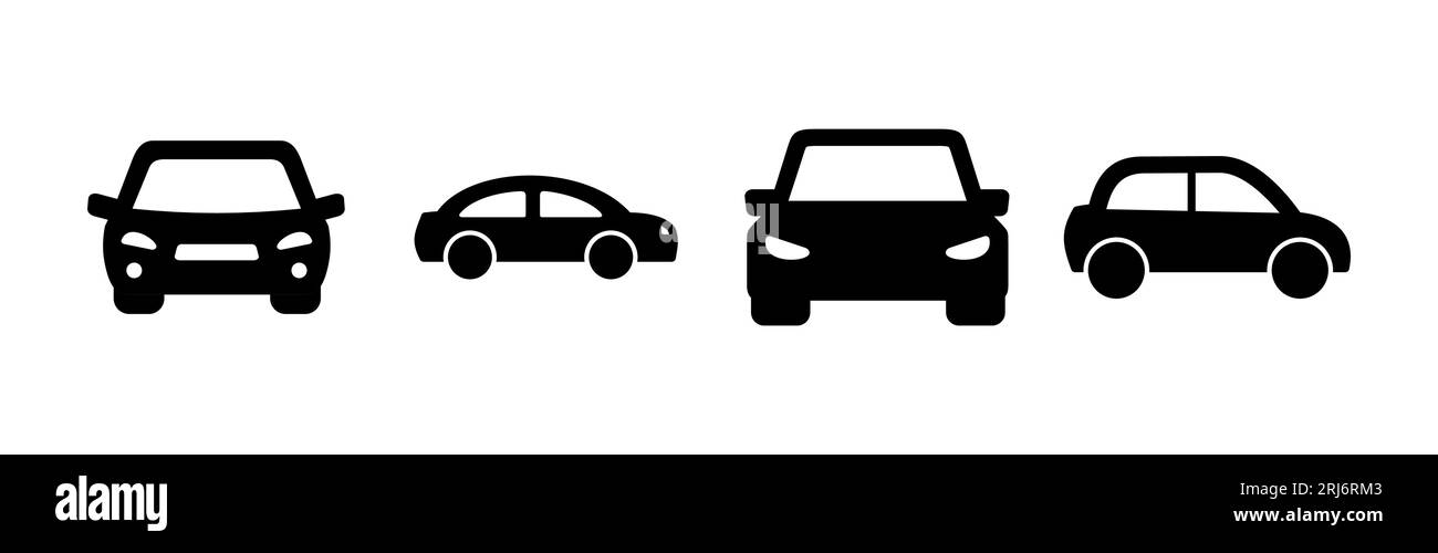 Car icon vector. Car sign. sedan Stock Vector Image & Art - Alamy