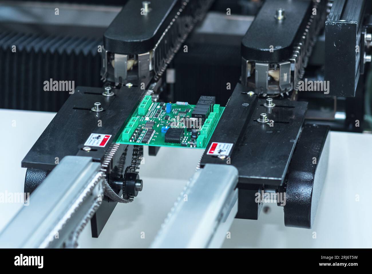 Perm, Russia - June 29, 2023: stage of printed circuit board production ...