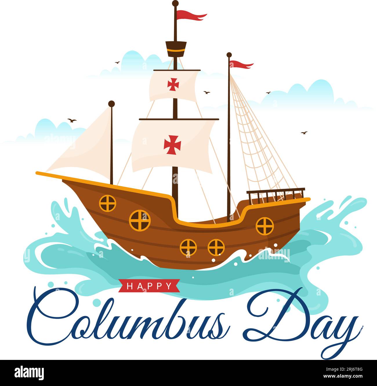 Columbus Ship Clip Art