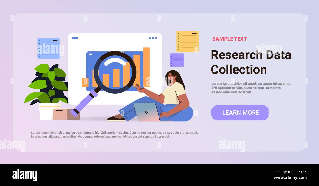 Businesswoman Collecting Measuring And Analyzing Accurate Insights Research Data Collection