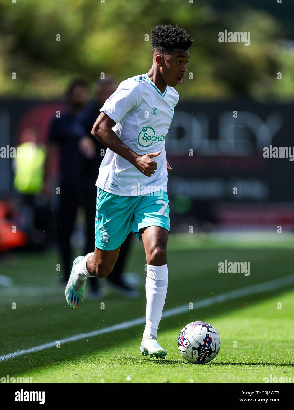 Southampton's Samuel Amo-Ameyaw in action during the Sky Bet ...