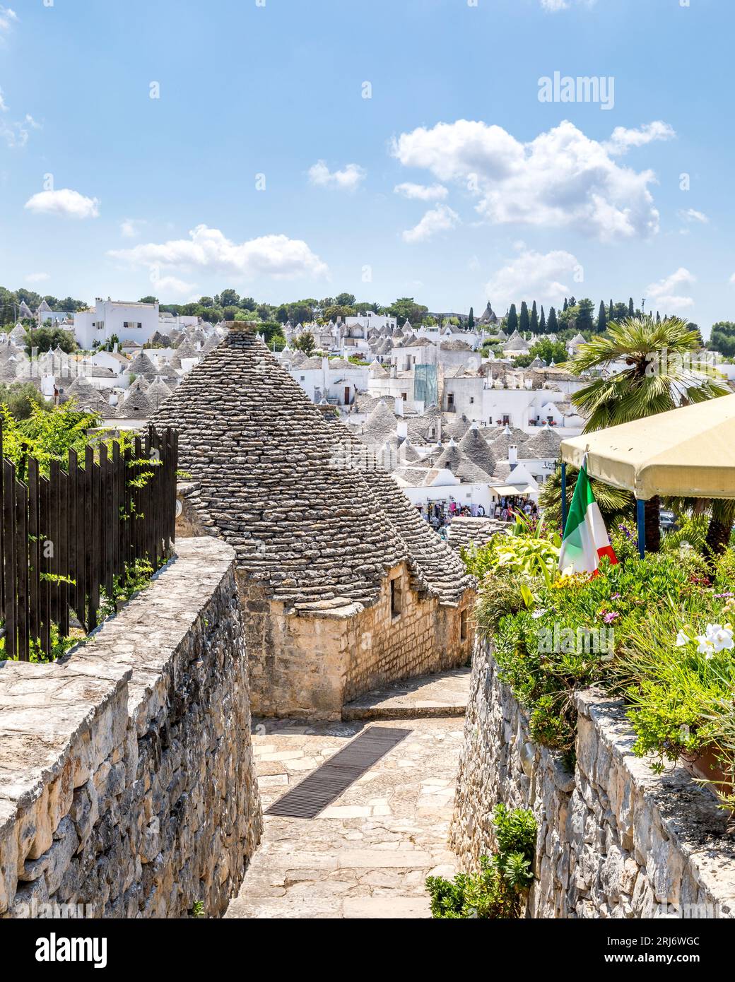 Alberobello, Italy - July 21, 2021: The Trulli of Alberobello in Apulia ...