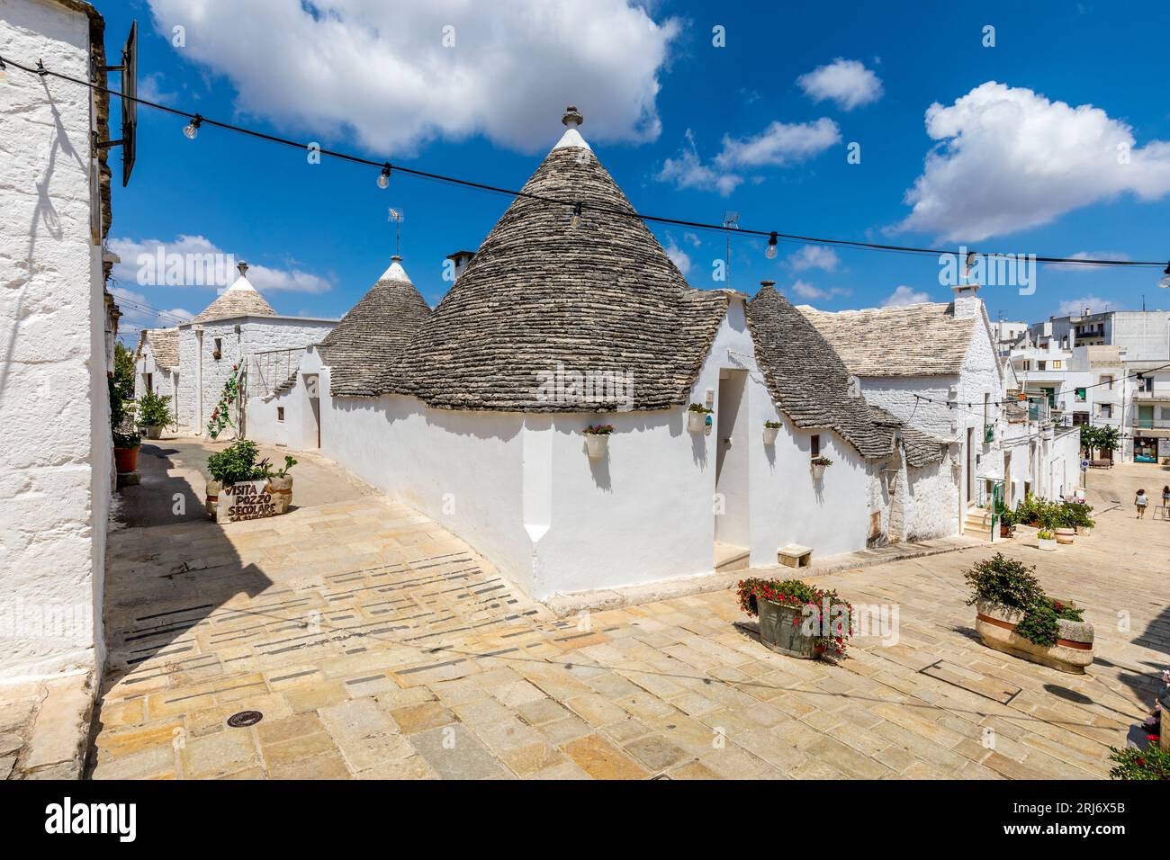 Alberobello, Italy - July 21, 2021: The Trulli of Alberobello in Apulia ...