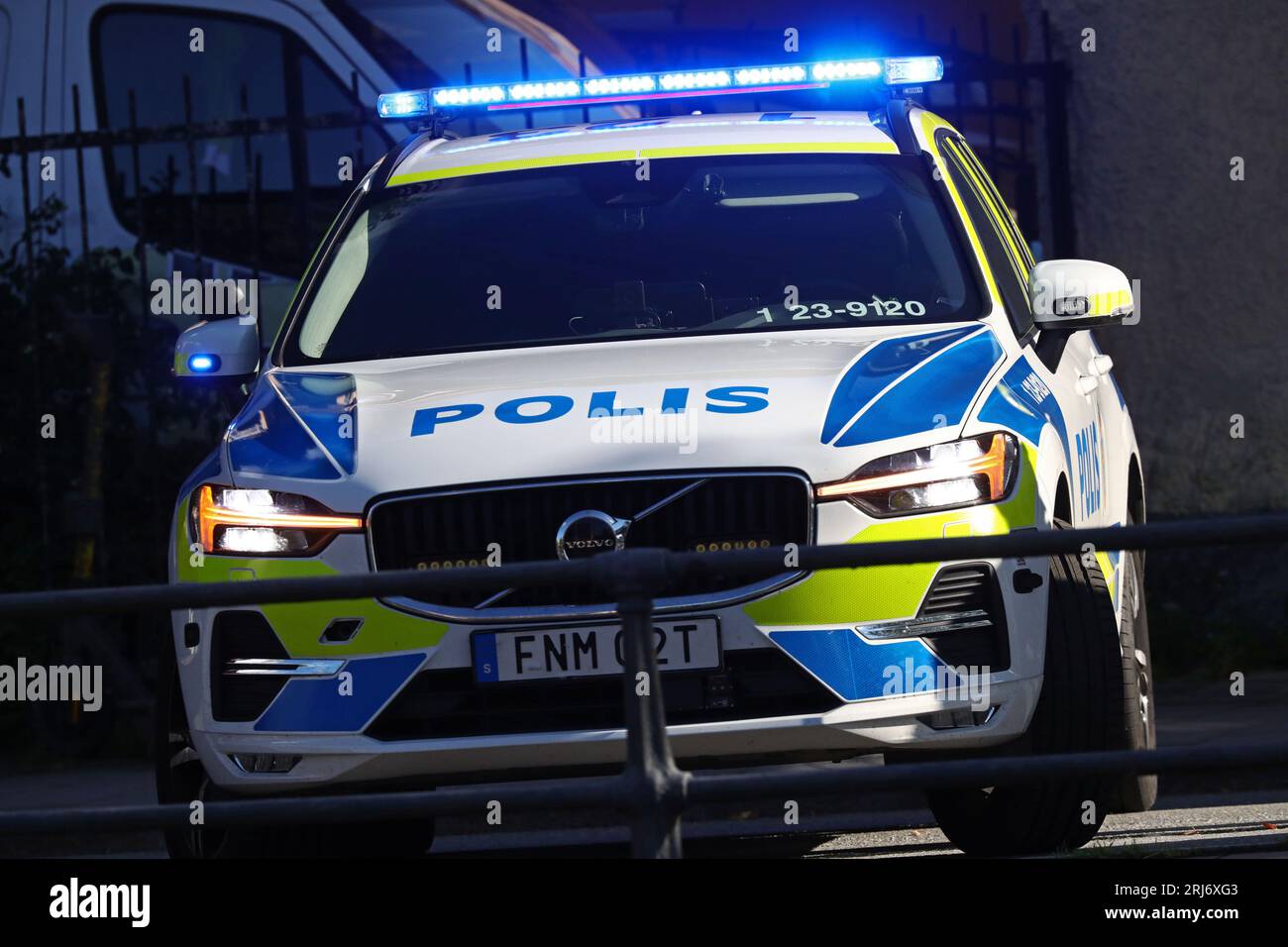 A Swedish police patrol on a mission Stock Photo - Alamy