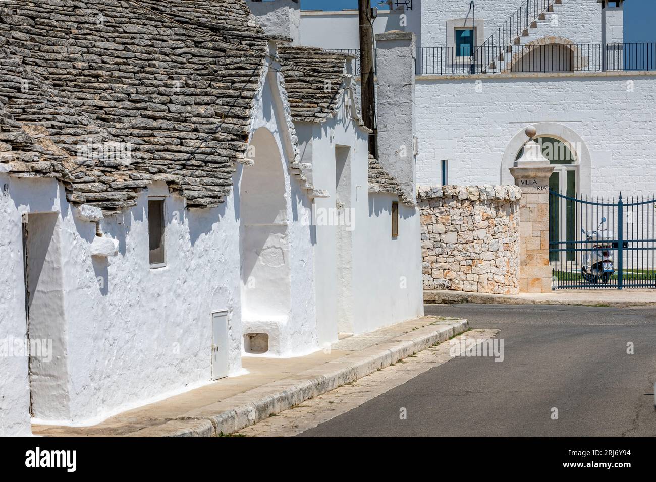 Alberobello, Italy - July 21, 2021: The Trulli of Alberobello in Apulia ...