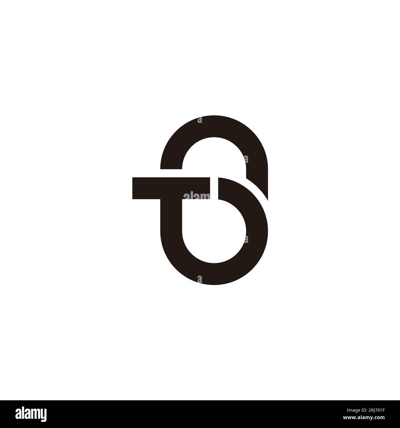 letter tg simple geometric line logo vector Stock Vector Image & Art ...