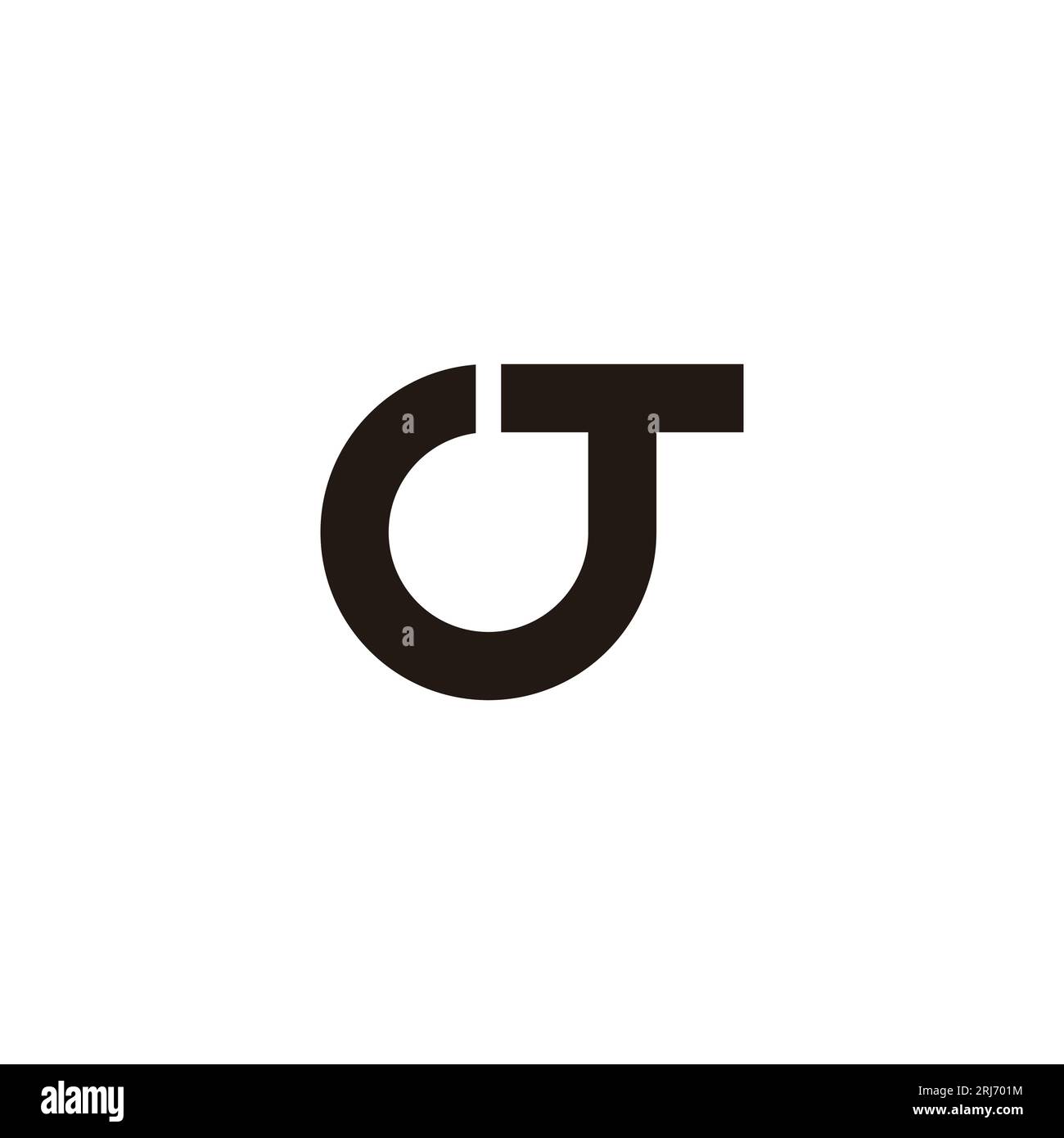 letter ct motion round geometric line logo vector Stock Vector Image ...