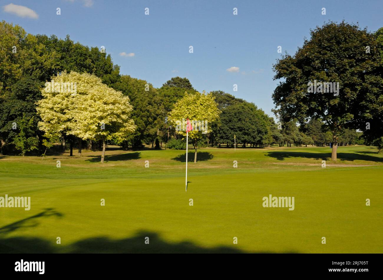 View of 13th Green with 10th Green in background, Ashford Manor Golf ...