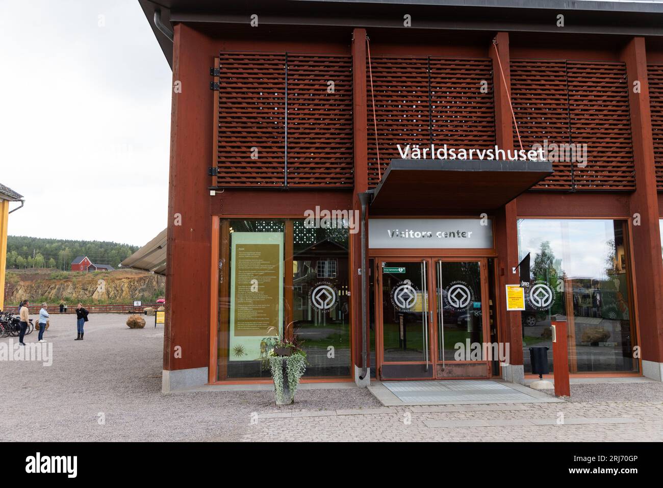 The World heritage Falun Mine, Falun, Sweden Stock Photo - Alamy