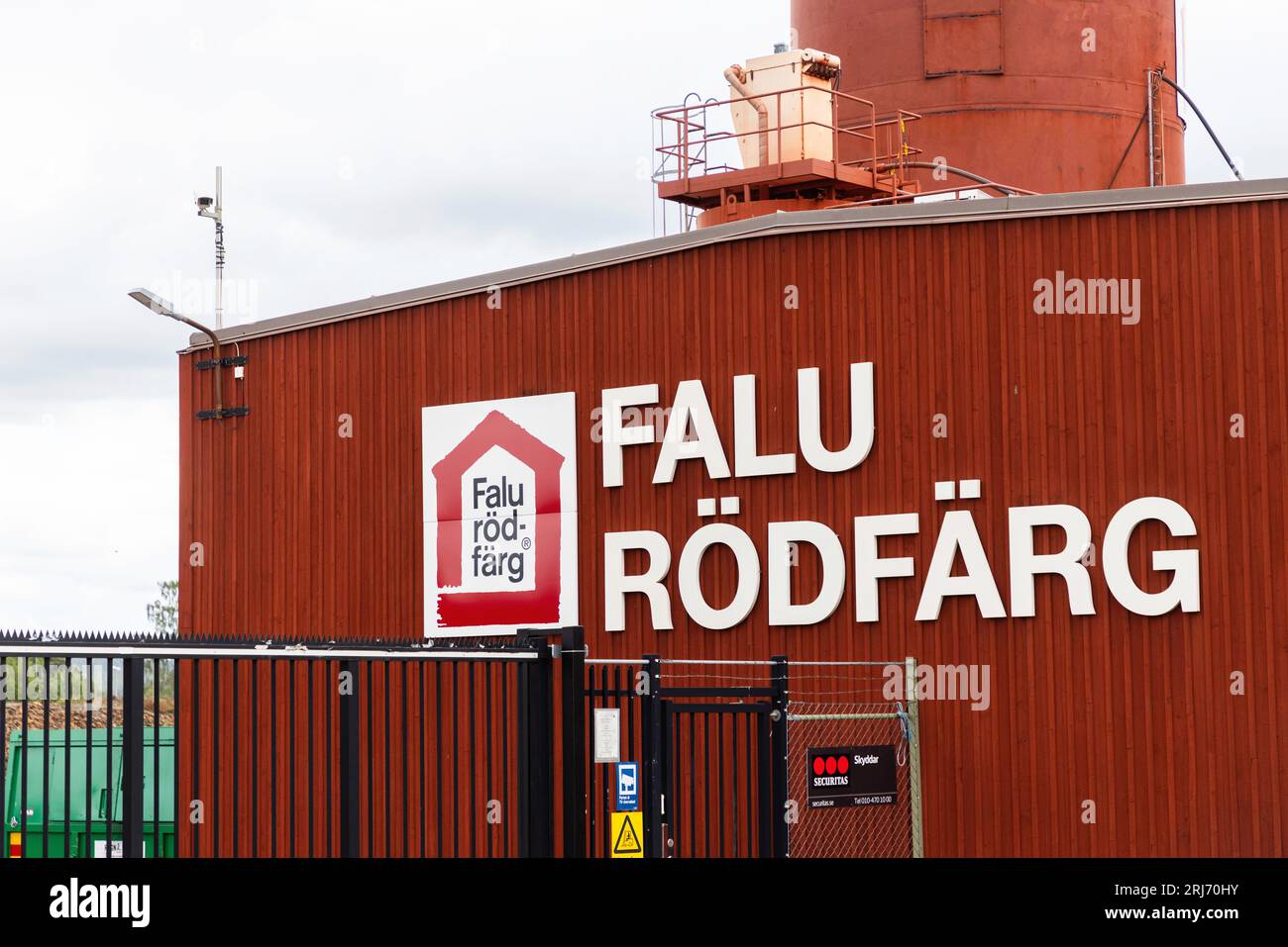Falu rodfarg logo hi-res stock photography and images - Alamy