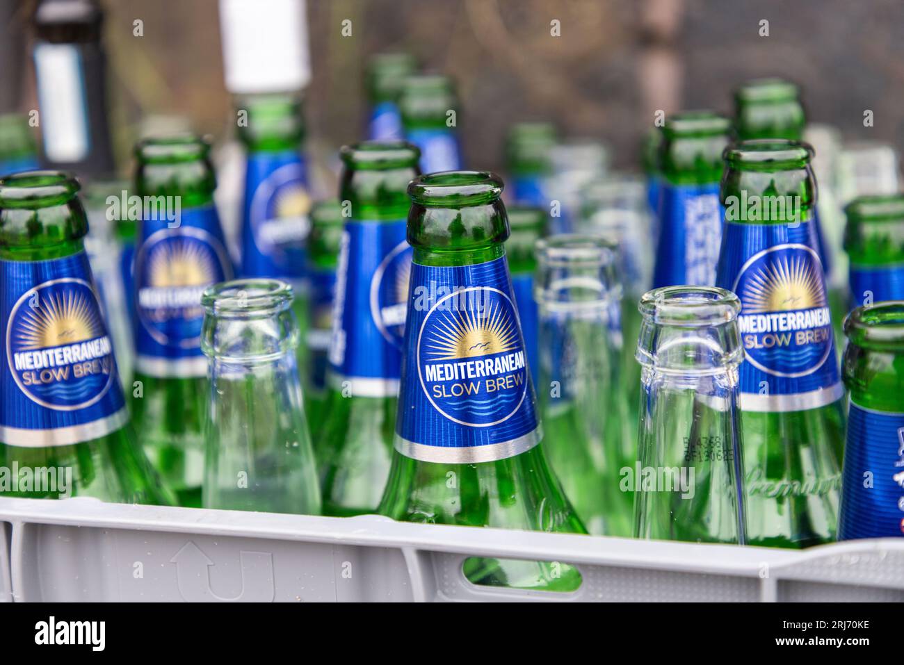 Signs and symbols, Efes Pilsener Mediterranean Slow Brew Stock Photo ...