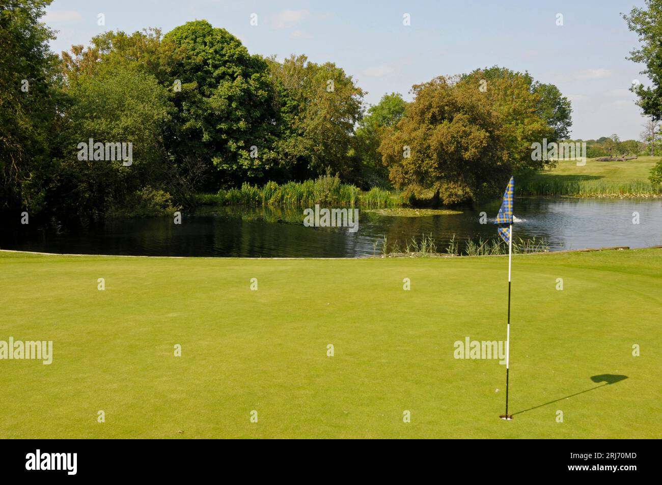 View over 8th Green to Lake and Fairway, Mardyke Valley Golf Club ...