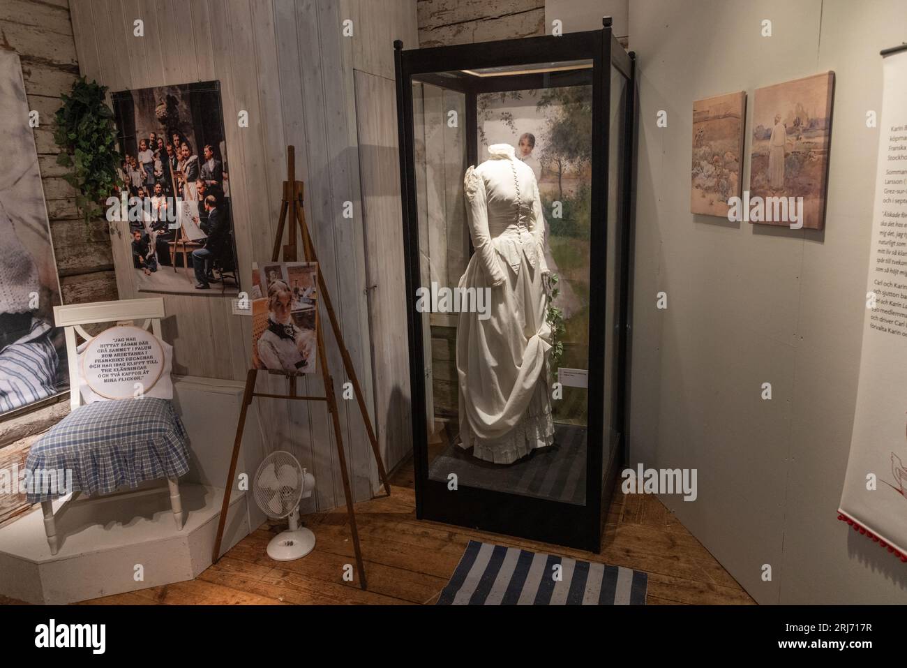 The Art Gallery Kvarnen, in Sundborn, Dalarna County, Sweden. "Karin ...