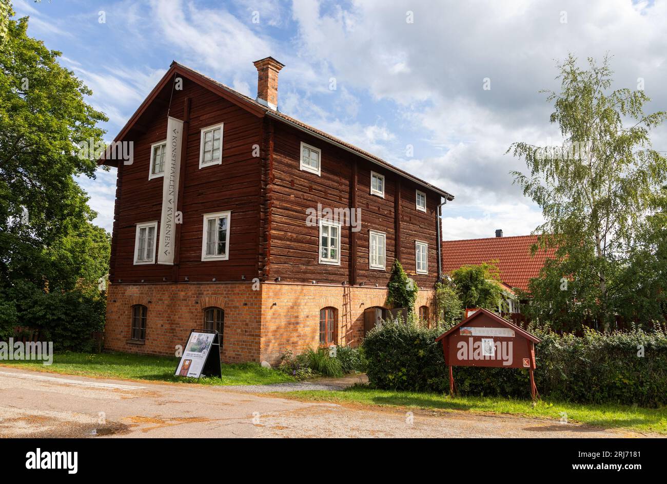 The Art Gallery Kvarnen, in Sundborn, Dalarna County, Sweden. "Karin ...