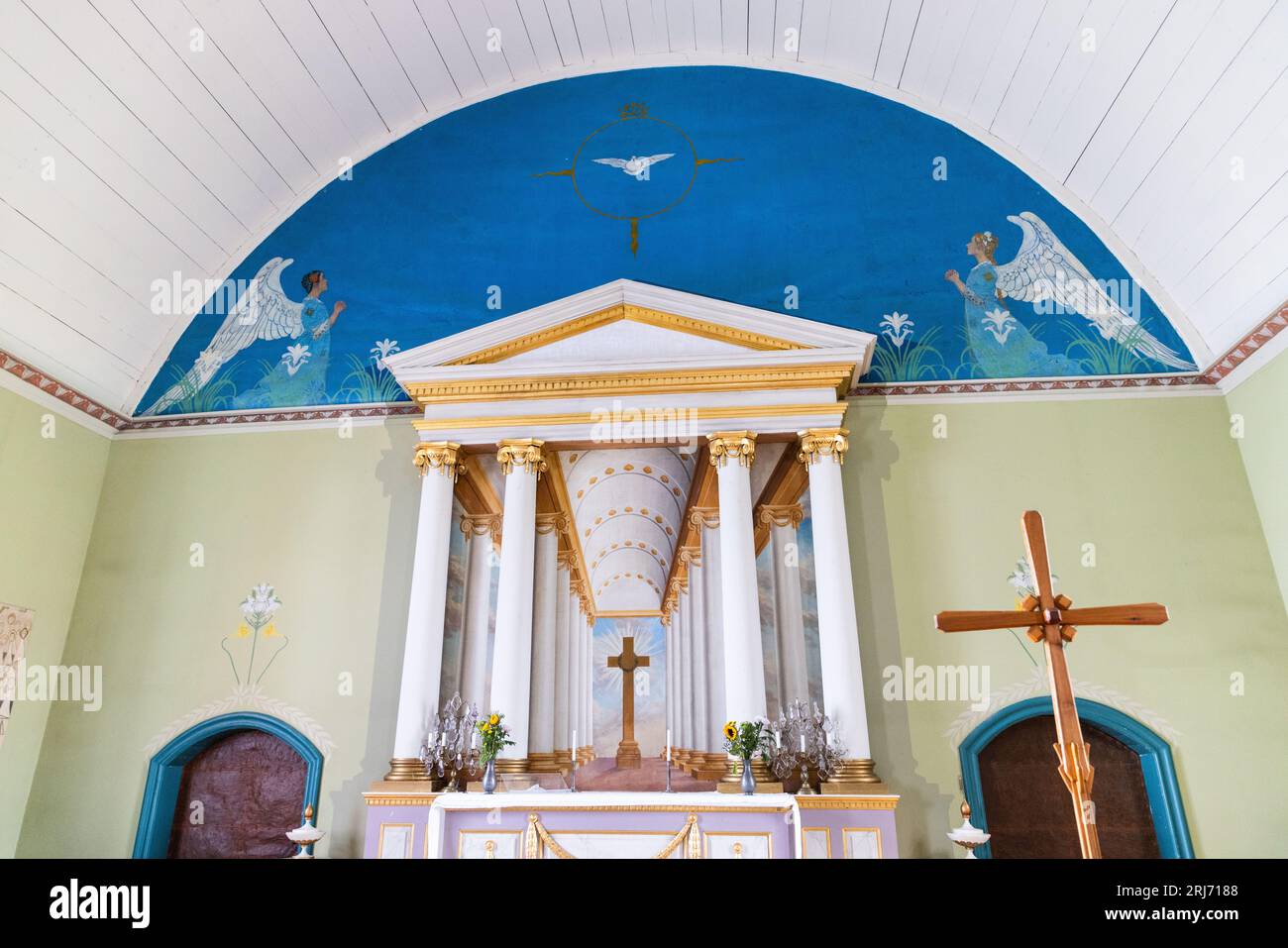 Old sundborn church hi-res stock photography and images - Alamy