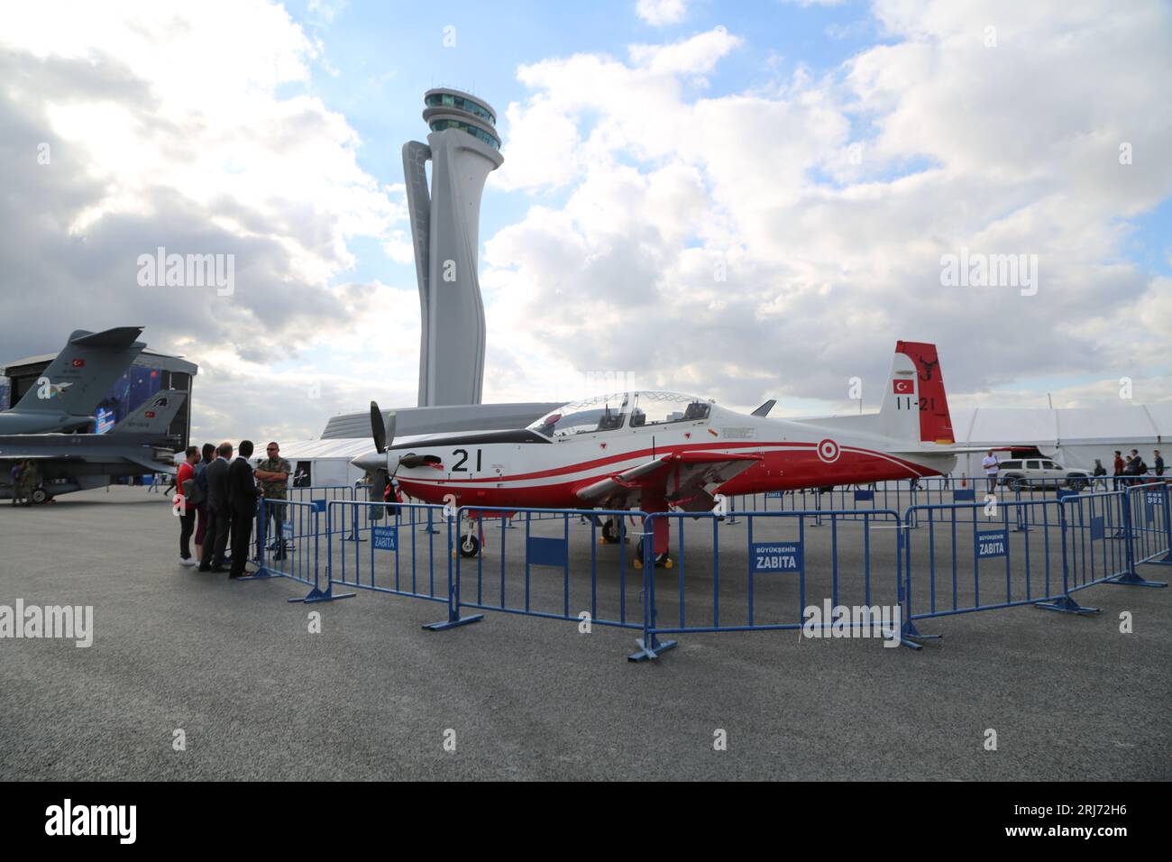airplane event. air show including cargo planes balloons and f1 racing ...