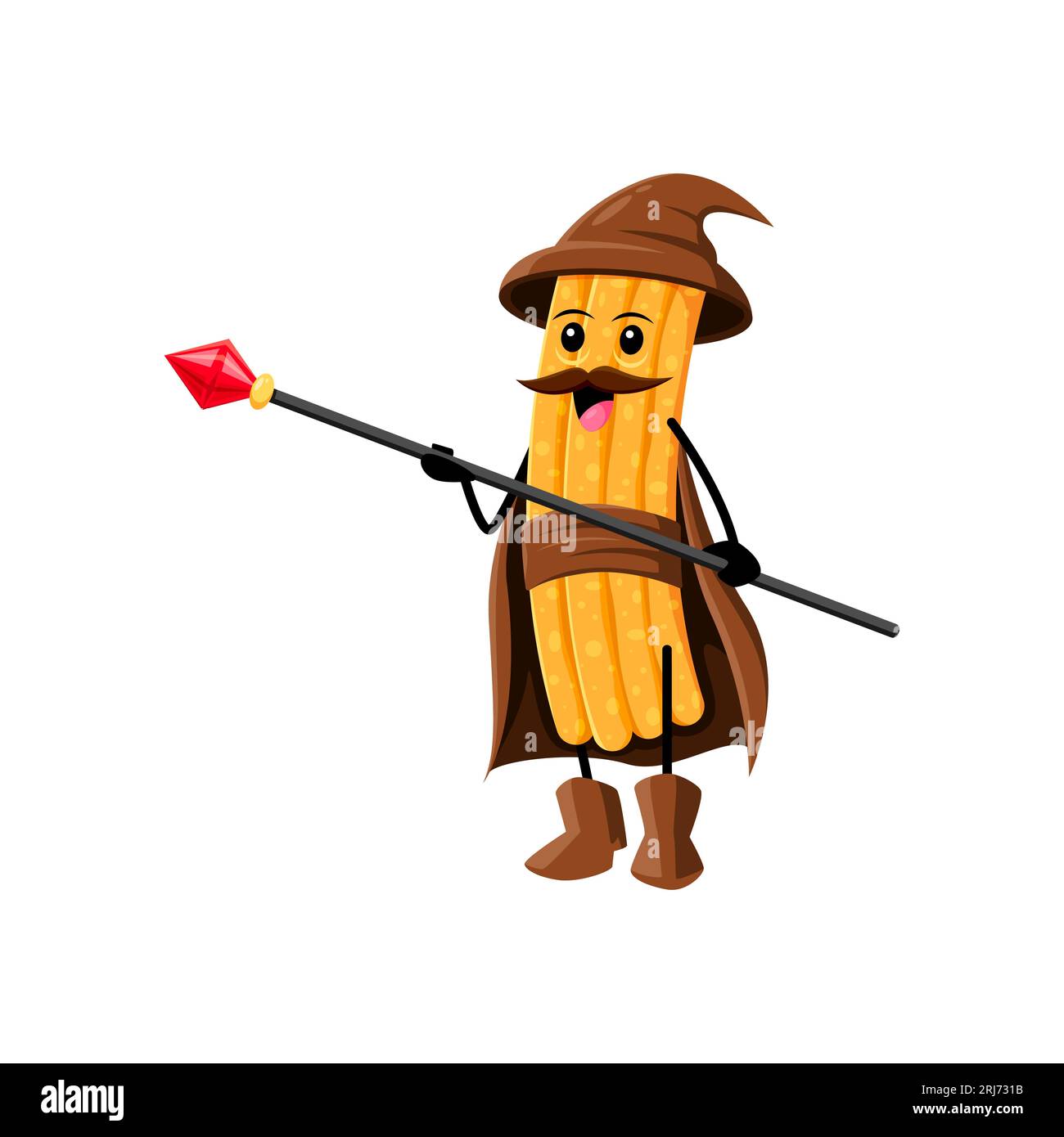 Churros vector vectors Cut Out Stock Images & Pictures - Alamy