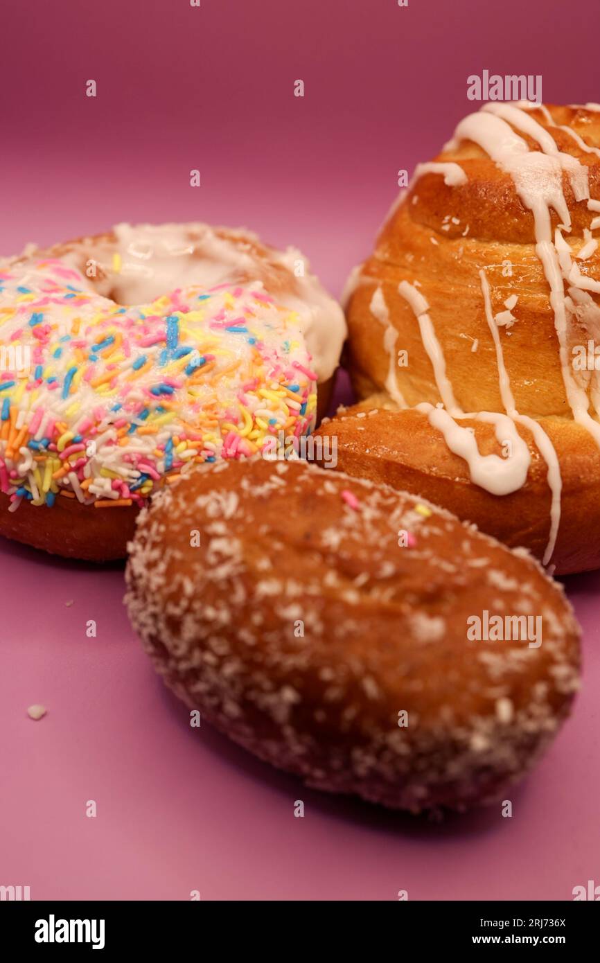 Delicious pastries and sweets from the bakery Stock Photo - Alamy