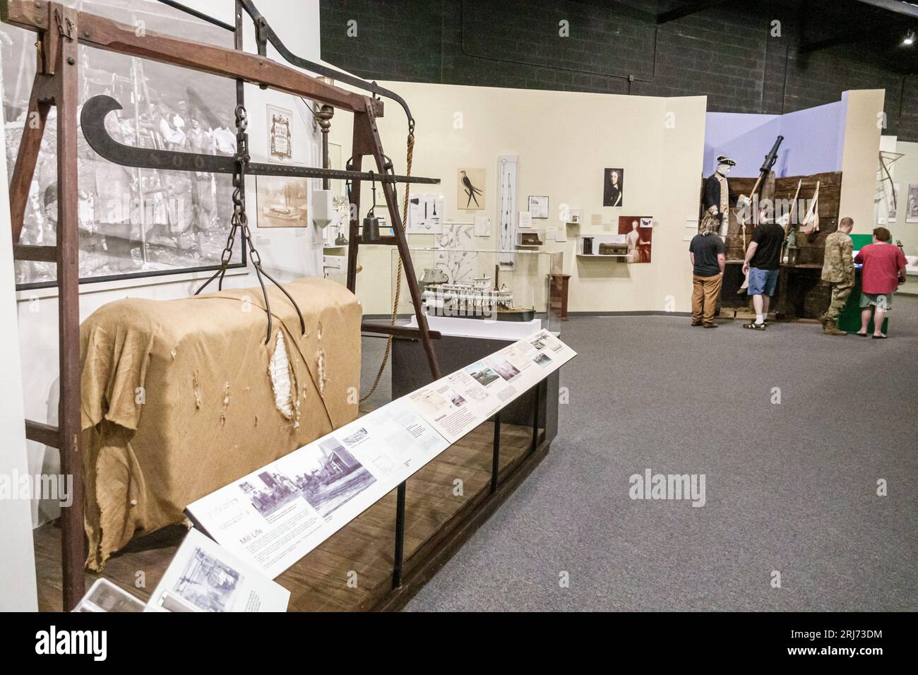 Augusta Georgia,Augusta Museum of History,textile mill,man men male ...