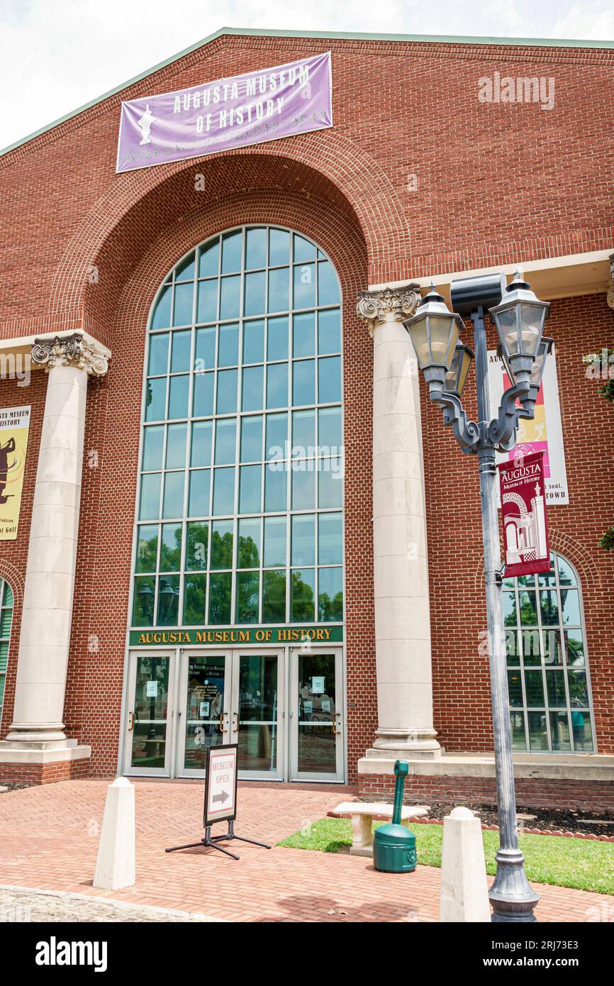 Augusta Georgia,Augusta Museum of History,outside exterior,building ...