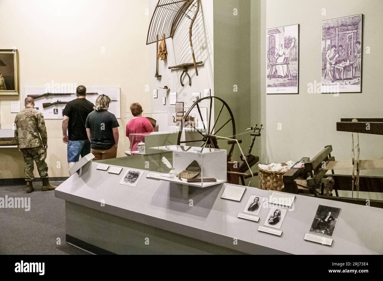 Augusta Georgia,Augusta Museum of History,man men male,adults looking ...