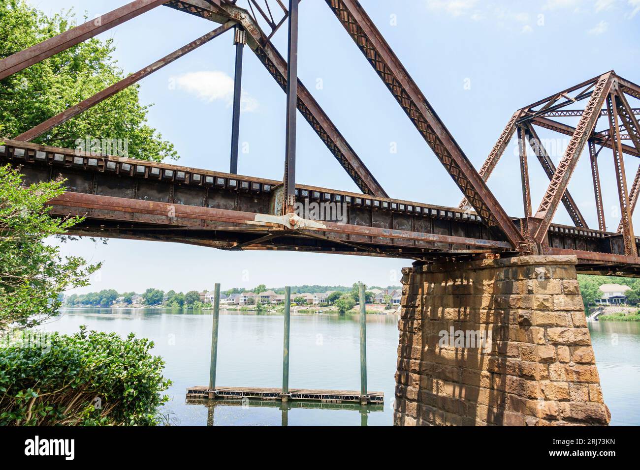 Augusta Georgia,Sixth 6th Street Railroad Bridge,bascule,over Savannah ...