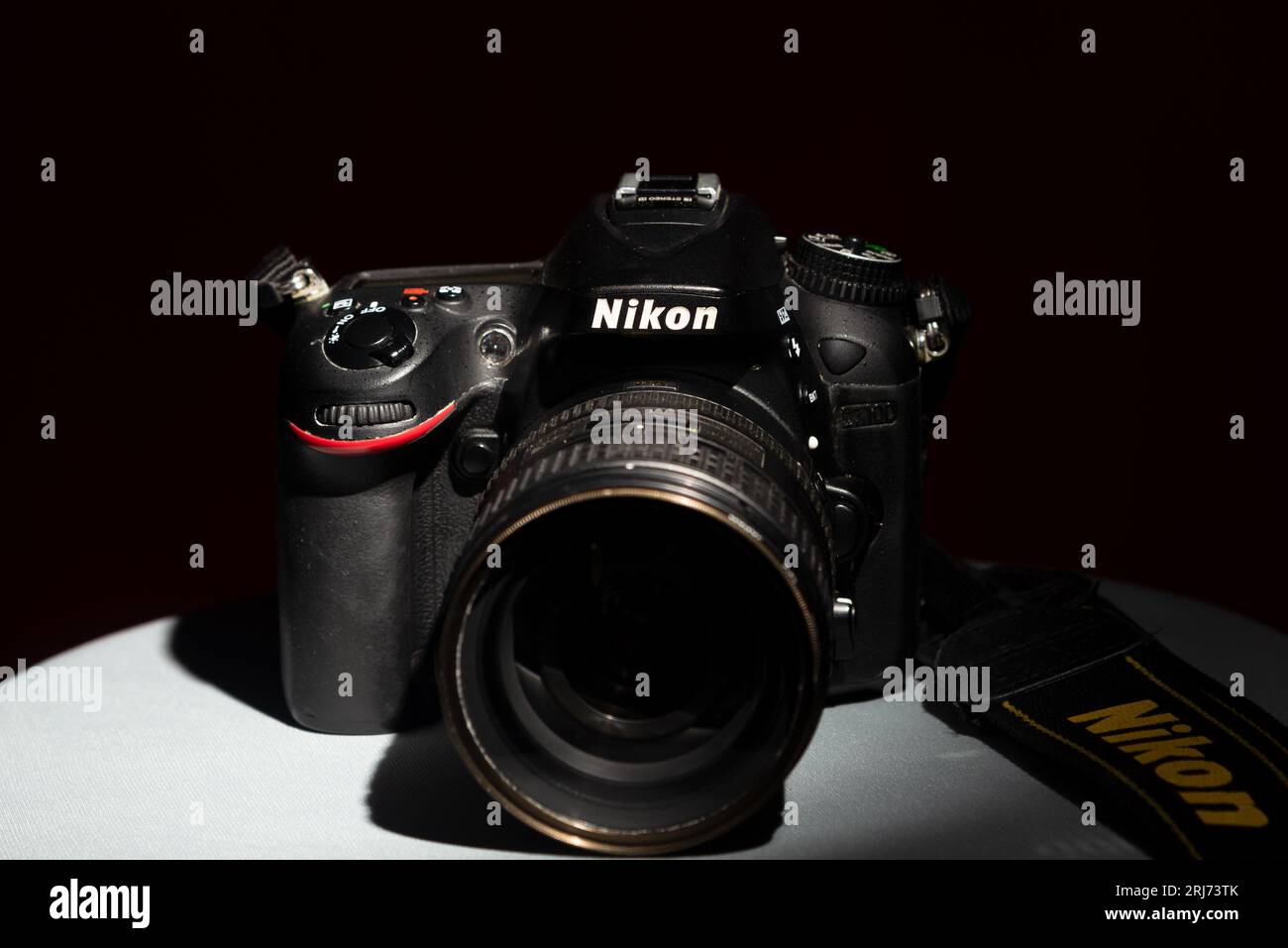 Salvador, Bahia, Brazil - July 30, 2023: A Nikon brand DSLR camera ...