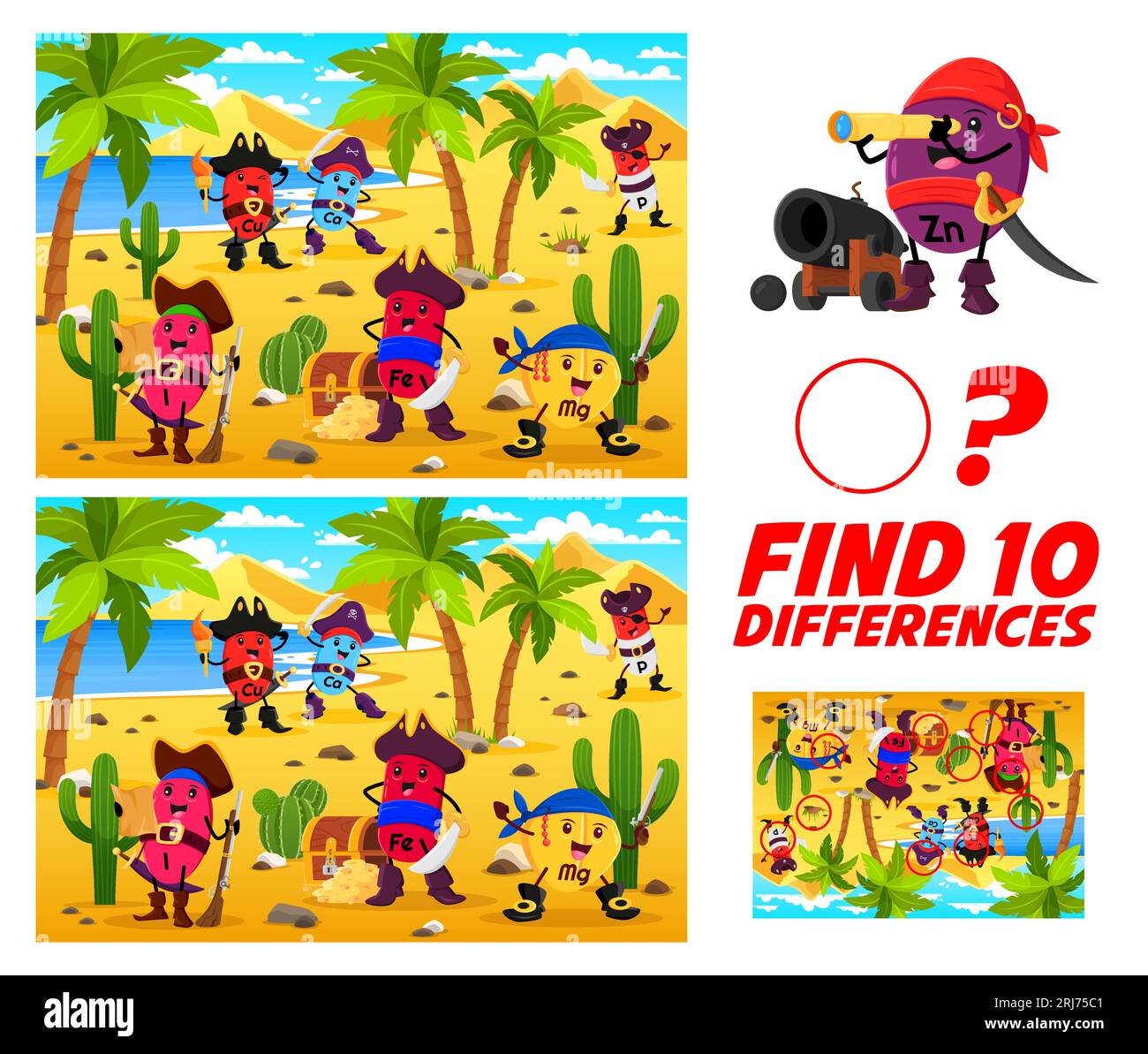 Find ten differences between cartoon vitamins and micronutrients ...