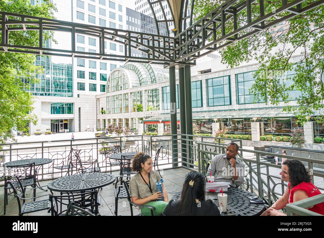 Charlotte North Carolina,South Tryon Street,Wells Fargo Plaza,outside ...