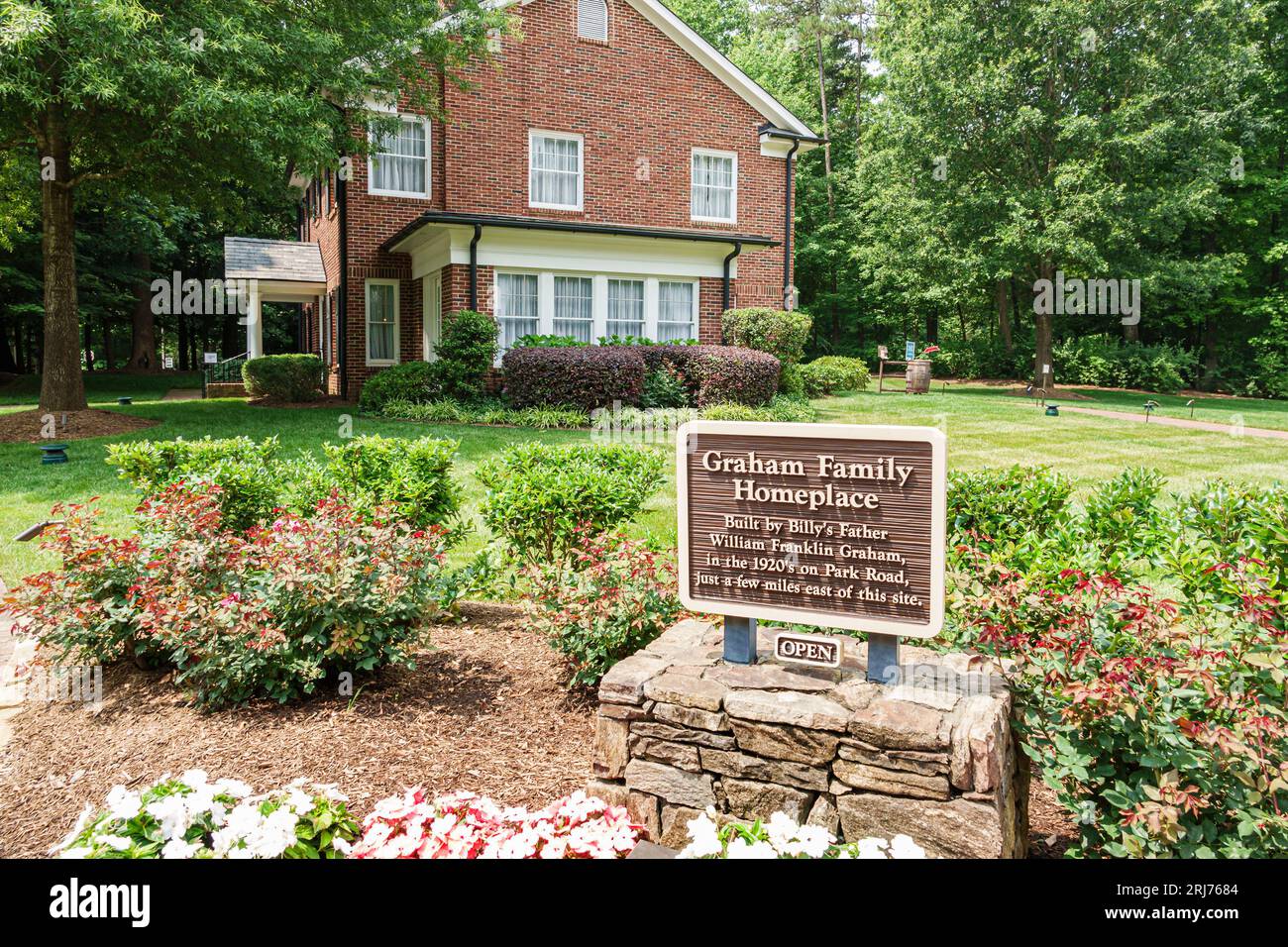 Charlotte North Carolina,Billy Graham home residence house,family ...