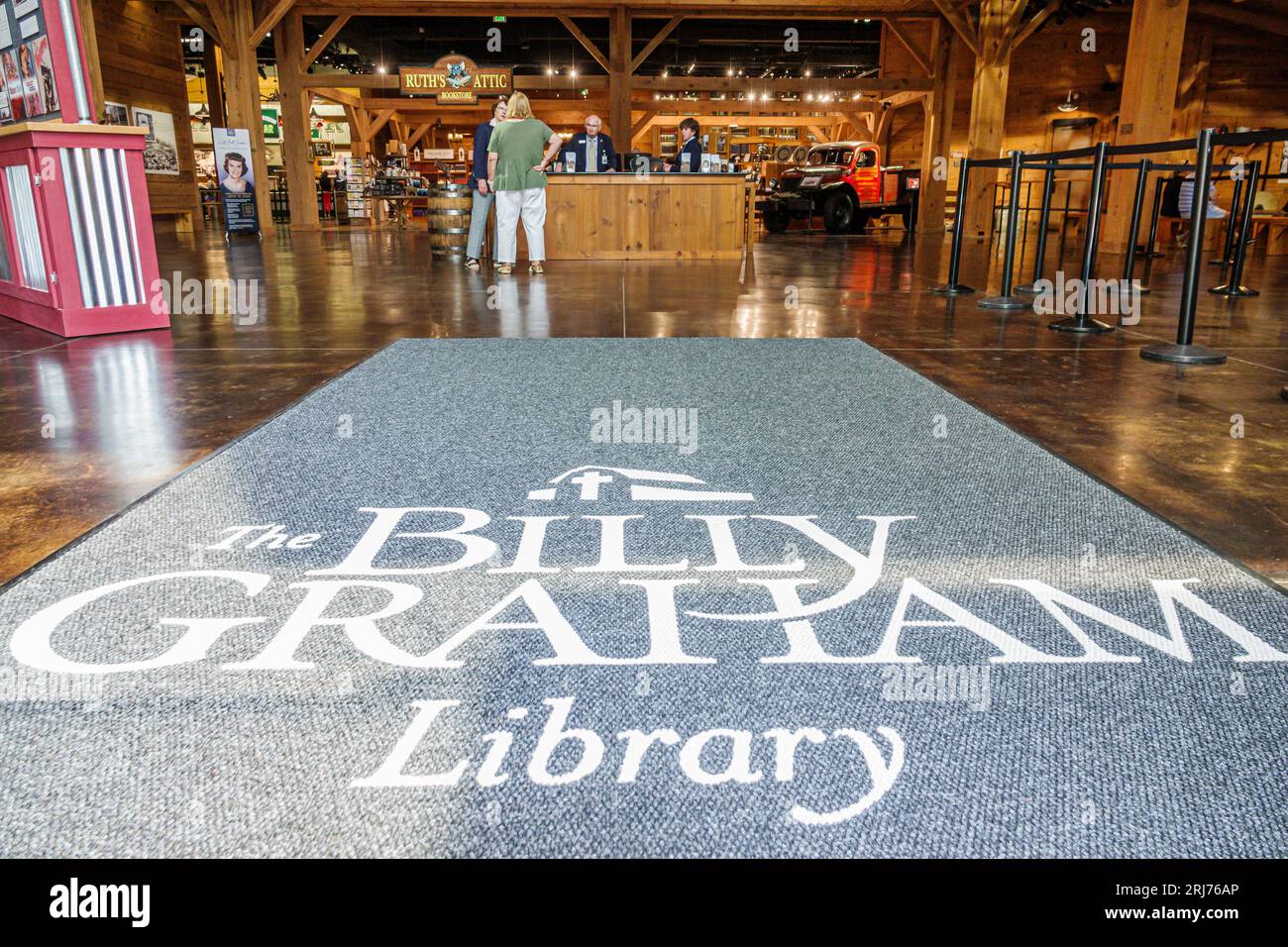 Charlotte North Carolina,Billy Graham Library,inside interior indoors ...