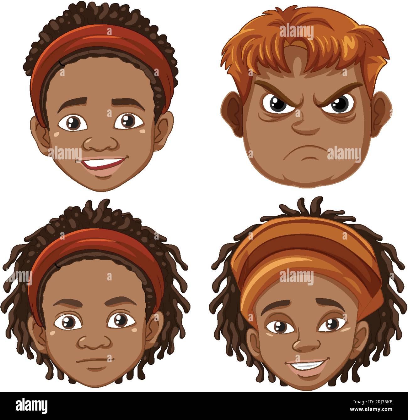 Mixed african descent Stock Vector Images - Alamy