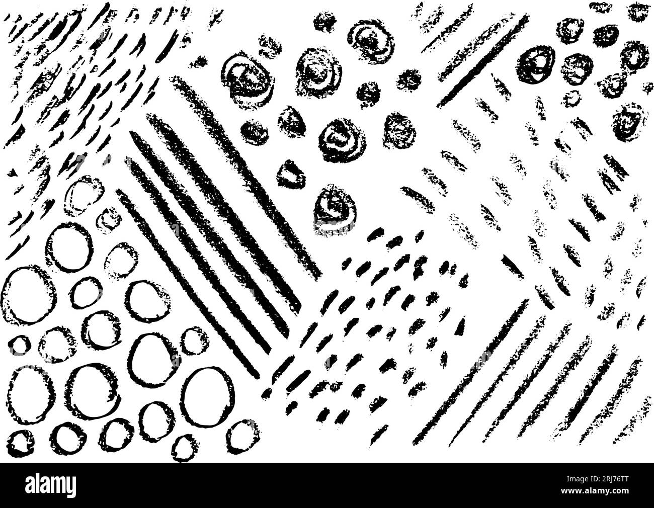 Grunge Chalk Abstract Contemporary Pattern Stock Vector Image & Art - Alamy