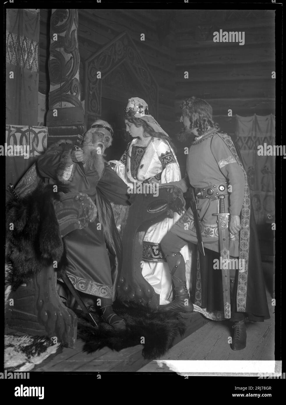 Frithiof and ingeborg Black and White Stock Photos & Images - Alamy